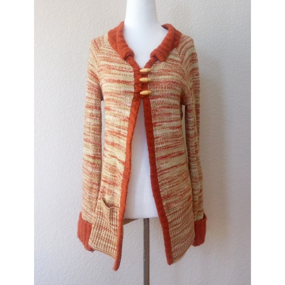 Vintage | Sweaters | John Warden Canadian Designer 97s Orange And ...